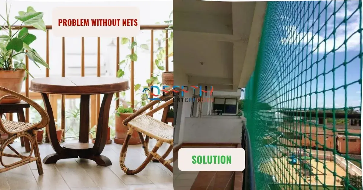 Balcony Safety Nets in Chennai | Deepthi Safety Nets - 9000255232